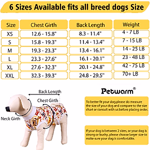 PetWarm Recovery Suit for Dogs Female Spay,Surgery Suit for Dogs,Professional Pet Recovery Shirt Dog Abdominal Wounds Bandages Anti-Licking Dog Surgery Recovery Suit Soft,Zoo Pattern,Red White,L