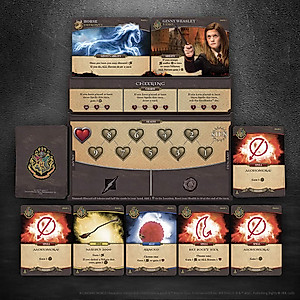 USAOPOLY Harry Potter: Hogwarts Battle & Hogwarts Battle Card Sleeves | 160 Card Protector Sleeves for Hogwarts Cards from Harry Potter Deckbuilding Games