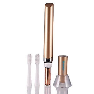 Sonicety Electric Toothbrush HI-928 Metallic Gold (Portable/Travel Size)