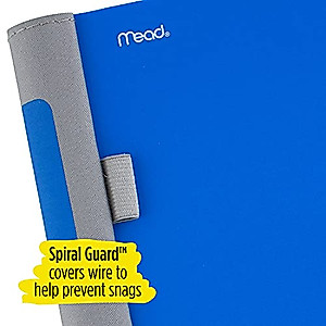 Five Star Advance Spiral Notebook, 1 Subject, College Ruled Paper, 100 Sheets, 11 x 8-1/2 inches, Green (72884)