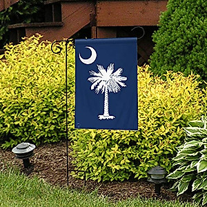 Briarwood Lane South Carolina Palm Tree Garden Flag State of S.C. 12.5" x 18"