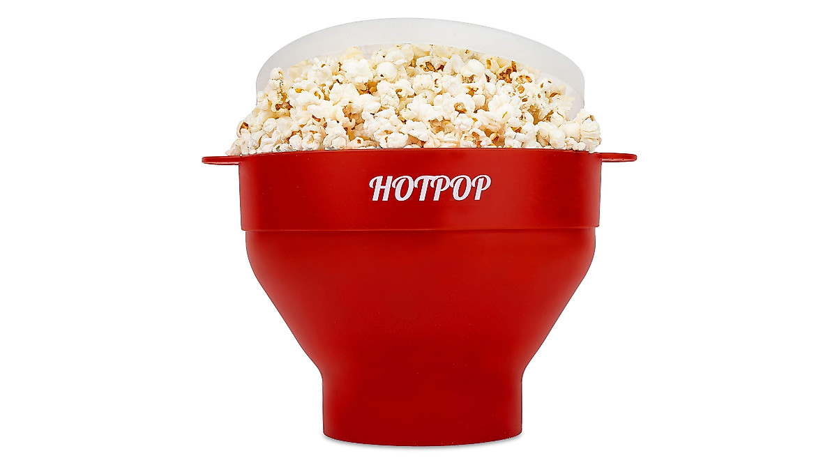 HotPop Silicone Popcorn Maker - Quick & Easy Snack