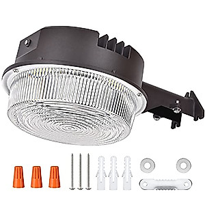 Paktonvo LED Barn Light, 70W 5000K Daylight 9800LM Dusk to Dawn LED Outdoor Yard Light with Photocell,700W MH/HPS Equiv,ETL Listed LED Security Area Light for Farm/Porch Yard Street
