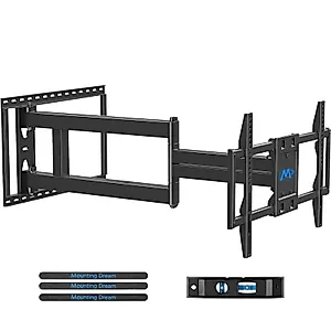 Mounting Dream Long Arm TV Wall Mount for Most 42-90 Inch TV, 40 Inch Extension TV Mount Swivel and Tilt, Full Motion Mount Fits Max VESA 800x400mm, 150 lbs. Loading, 16”,18”, 24” Studs