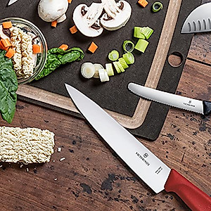 Victorinox 8-Inch Swiss Classic Carving Knife in Red