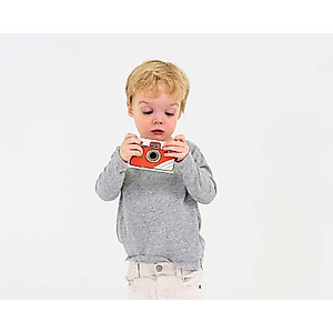 Paper Shoot Camera | Eco-Friendly Digital Camera (Multiple Designs) Red Hand Drawn