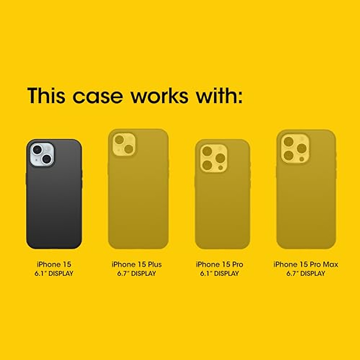 Bundle: OtterBox iPhone 15, iPhone 14, and iPhone 13 Commuter Series Case - (GET YOUR GREENS) + PopSockets PopGrip - (FALL FLEUR), slim & tough, pocket-friendly, with port protection, PopGrip included