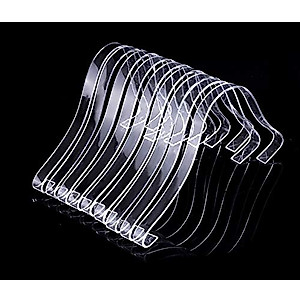 sccsport 20pcs Acrylic Clear Sandal Shoe Store Display Stand Shoe Supports Shaper Forms