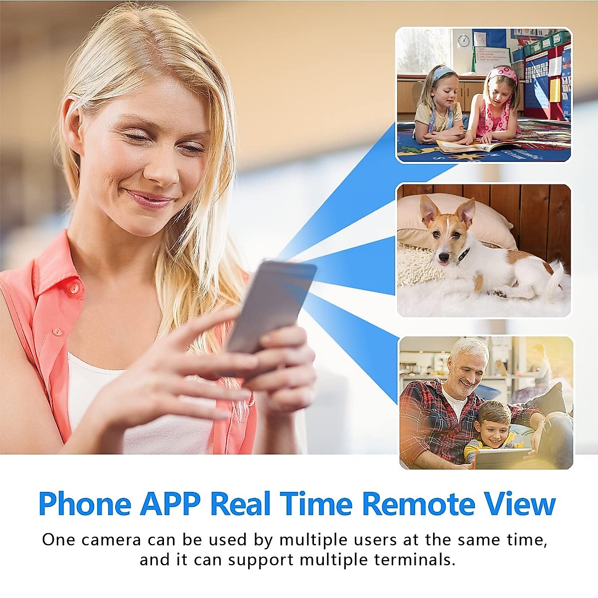 Smallest Spy Hidden Camera,1080P Wireless WiFi Portable Remote Camera,Nanny Cam,Baby Monitor with Night Vision,Motion Detection,Cloud Storage,Remote Viewing for iOS Android Phone APP