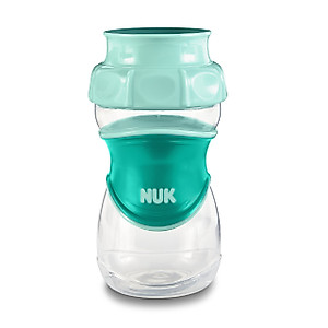 NUK Everlast 360 Sippy Cup, Green, 10oz 1pk