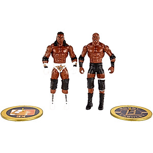 ​WWE Bobby Lashley vs King Booker Championship Showdown 2 Pack 6 in Action Figures Friday Night Smackdown Battle Pack for Ages 6 Years Old and Up​
