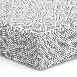 Vibe Heather Grey Gel Memory Foam Mattress, CertiPUR-US and Oeko-TEX Certifed Bed-in-a-Box in Ultra Small Package, 10-Inch, Full