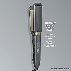 INFINITIPRO BY CONAIR Tourmaline Ceramic Flat Iron, 1 1/2-inch