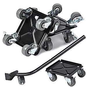 Furniture Mover Dolly with 4 Wheels, Furniture Lifter-Heavy Duty 1100 LB Load Capacity for Safe Moving Heavy Furniture, 360° Wheels and Non-Slip Mat Mover Tool Set for Refrigerator, Sofa, Cabinet
