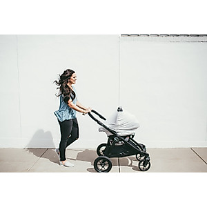 Copper Pearl Multi-Use Cover: Car Seat Covers, Nursing Cover, and Stroller Cover for Sun - Stretchy Fabric, All-Season Use, Stylish Designs, Easy Access for Moms - Everest