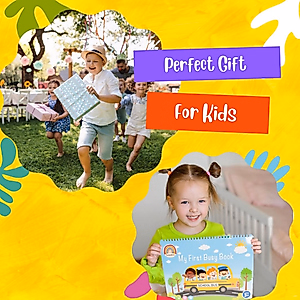 Twinventures Montessori Preschool Busy Book for Toddlers, Autism Sensory Educational Toys, Assembled Activity Binder for Early Learning, Preschool Learning Activities