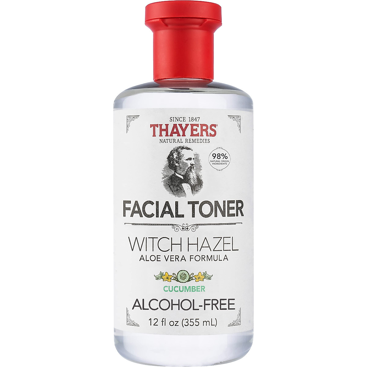 THAYERS Alcohol-Free Cucumber Witch Hazel Toner with Aloe Vera Pack of 3