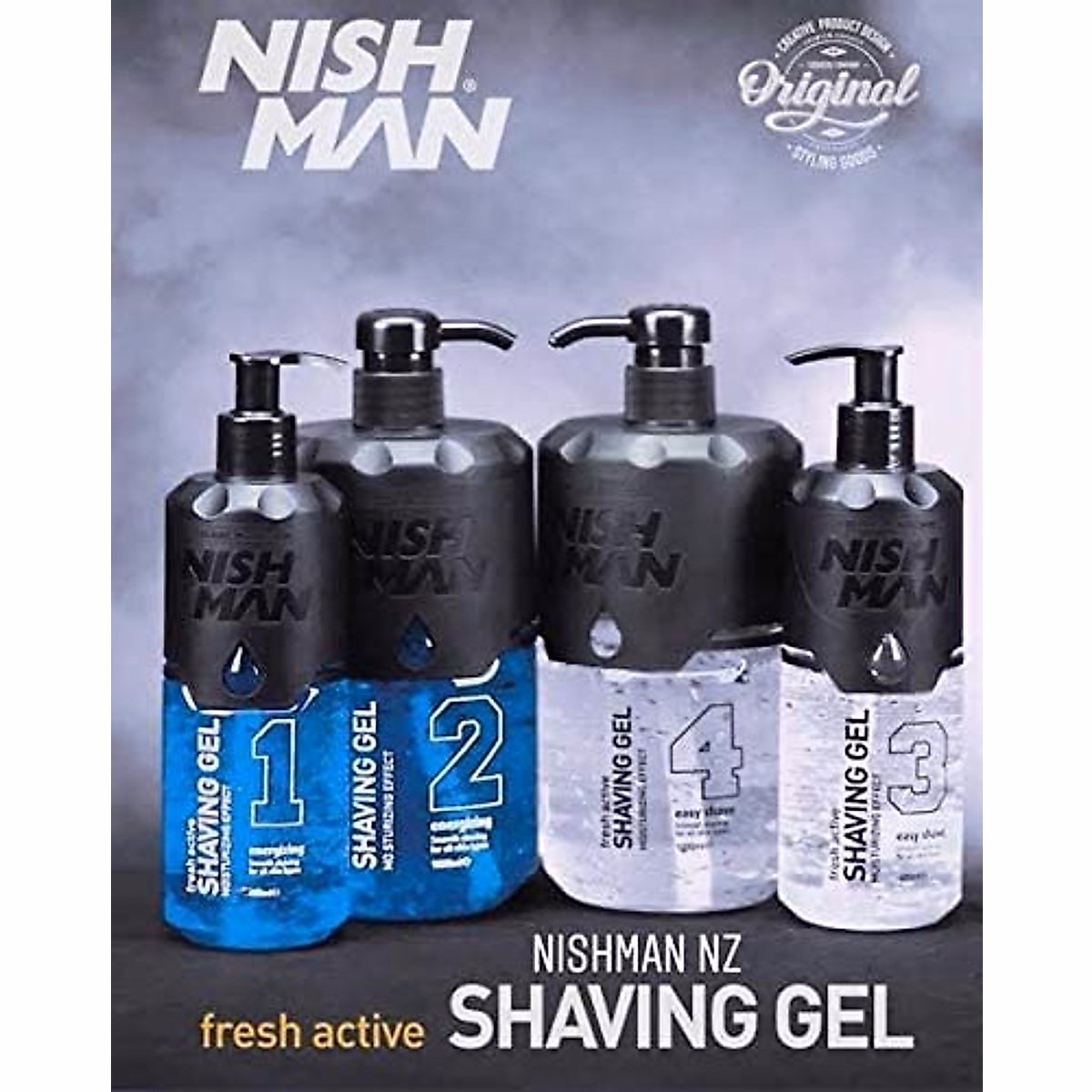 Nishman Shaving Gel Series (02 SHAVE GEL, 1000ml)