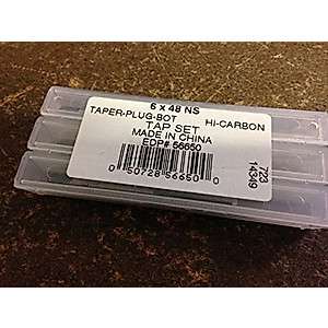 6-48 NS 3 Piece 3 Flute HI-Carbon TAP Set