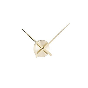Karlsson Little Big Time Aluminum Wall Clock, Mini, Gold