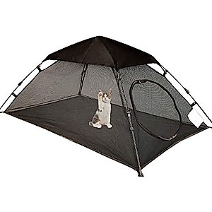 OUTINGPET Mini Cat Tent Outdoor Playpen Pop Up Pet Cat Enclosures Portable Sunshade and Anti-UV Cat Playhouse for SUV Pickup Truck (Play Tents for Cats and Small Animals) - Outside Habitat