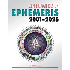 Zen Human Design Ephemeris 2001 - 2025