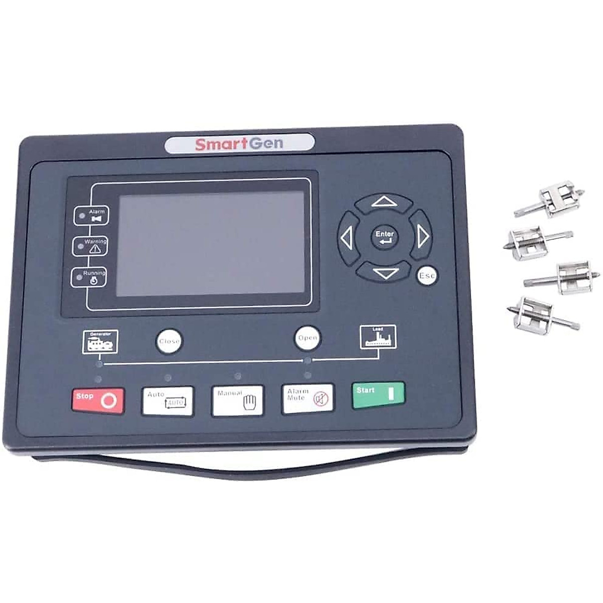 YFYIQI Genset Controller Generator Controller with CANBUS(1939) Precision Parameters Measuring Fixed Value Adjustment Time Setting Threshold Adjusting
