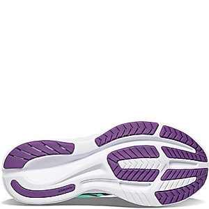 Saucony Women's Ride 15 Running Shoe, Cool Mint/Acid, 9