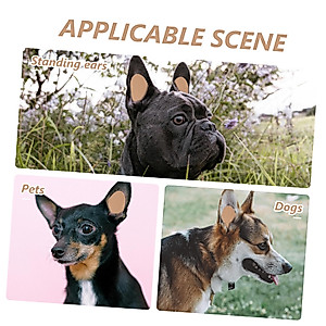 BCOATH 1 Pair Dog Ear Stand Stickers Puppy Ear Fixed Support Dog Ear Stand Up Vertical Holder Corgi Doberman Puppy
