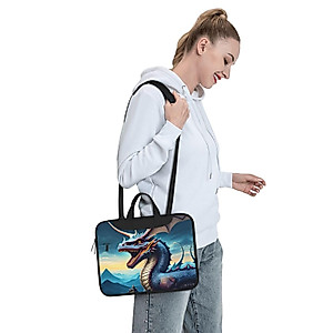HYTTER Laptop Bag - Portable, Stylish, And Durable - Ideal For Both Men And Women Roaring Dragon 14 Inch