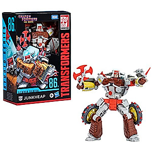 Transformers Toys Studio Series 86-14 Voyager Class The The Movie 1986 Junkheap Action Figure - Ages 8 and Up, 6.5-inch