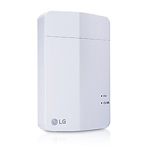 New LG PD251 Portable Mobile Pocket Photo Printer 3 [White] (Follow-up Model of PD241 and PD239) Bluetooth Wireless Printing for iOS, Android and Windows OS