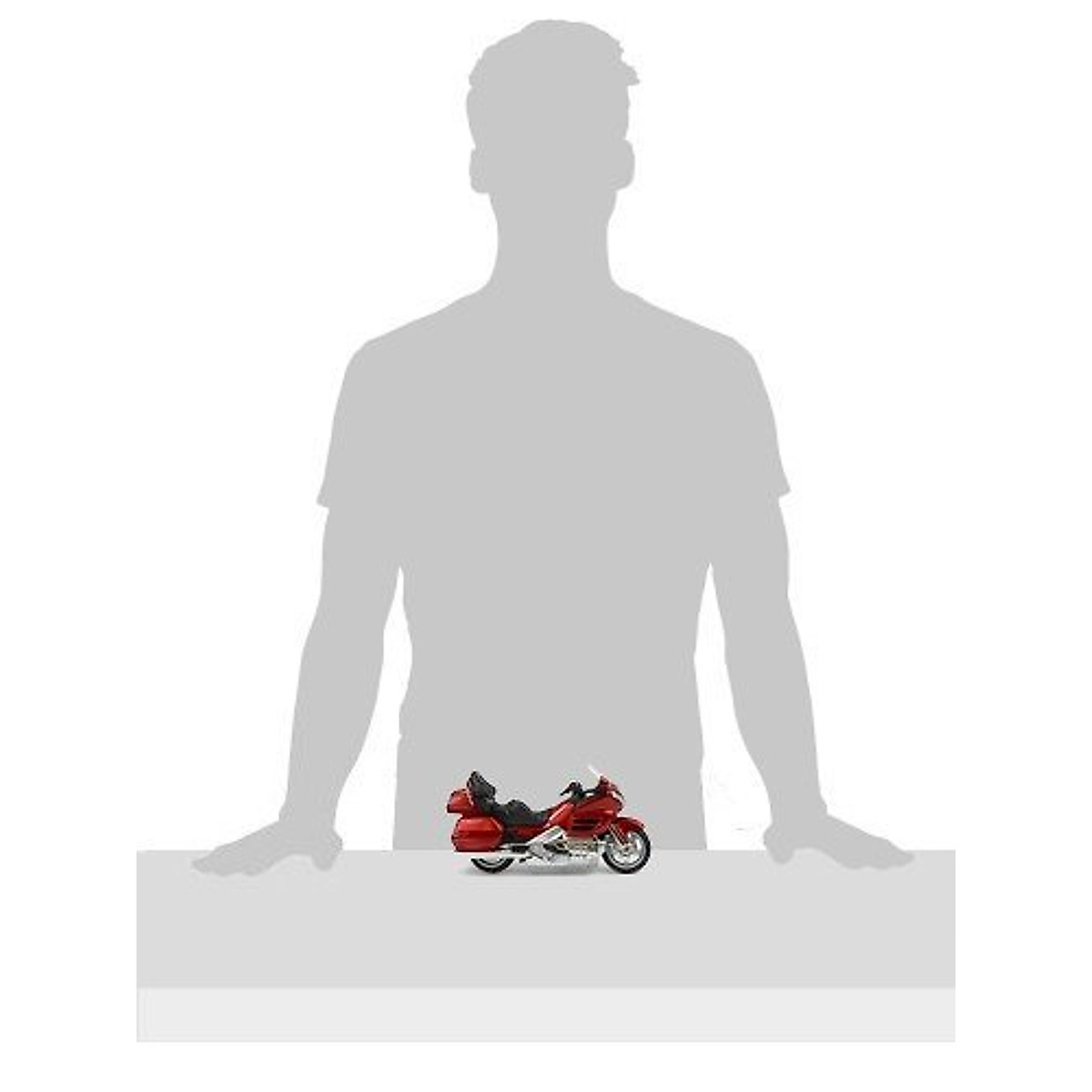 New-Ray 57253 "Honda Goldwing 2010" Colors May Vary Motorbike