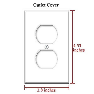 Switch Plate Outlet Cover - Nature Trees Mountain Travel Adventure Green Trek 1