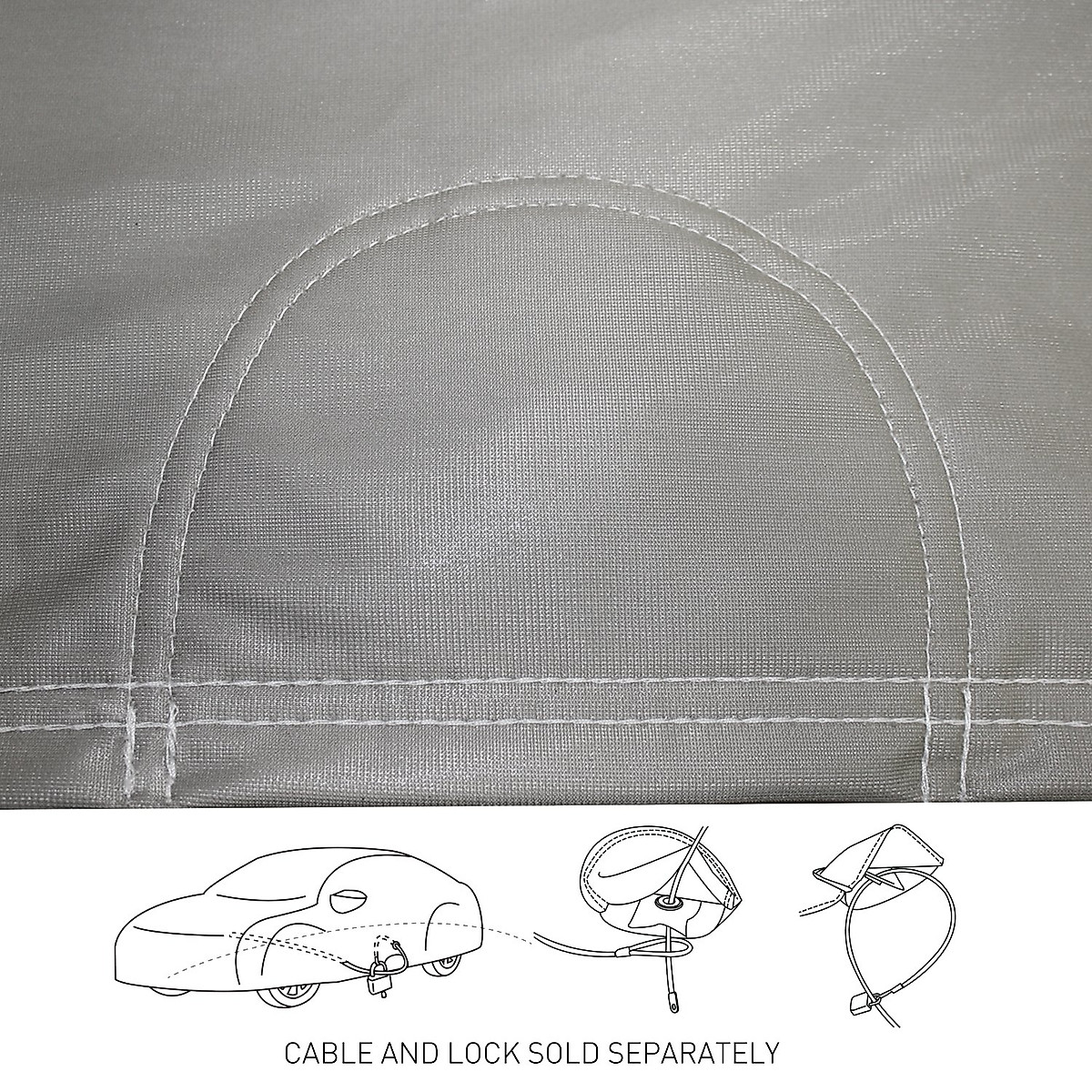 Coverking Custom Fit Car Cover for Select Ferrari F40 Models - Autobody Armor (Gray)