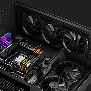 upHere 120mm Long Life Computer Case Fan Cooling Case Fan for Computer Cases Cooling,5-Pack,12BK3-5