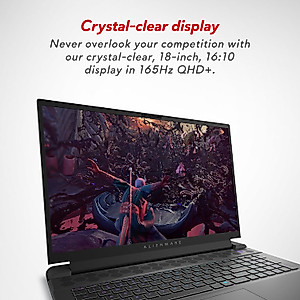 Alienware M18 R2 Gaming Laptop - 18" QHD+ 165Hz 3ms Display, Intel 24-Core i9-14900HX, 64GB DDR5, 4TB SSD, NVIDIA GeForce RTX 4080, Windows 11 Pro, w/cefesfy Accessories