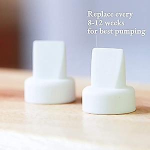 Ameda MYA Breast Pump Valves, for Ameda MYA Wireless Breast Pump, Replacement Breast Pump Parts & Accessories (2 Count)