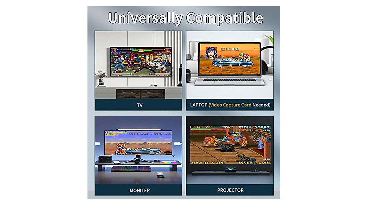 HeavenBird Wireless Retro Game Console - 10000+ Games
