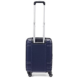 Tommy Hilfiger Lexington Upight Hard Suitcase, Navy, 21"