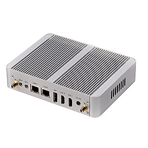 KINGDEL Mini PC, 12th Gen N100(4C/4T, Up to 3.4GHz, TDP 6W), 8GB DDR4 RAM 128GB SSD Mini Desktop Computer 4K-Triple-Screen Dual LAN for Personal Media