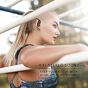 STRXBBR Wireless Earbuds Sport 5.1 Bluetooth Earbuds Sport-50 Hours TWS Totally Sports Wireless Headphone IPX7 Waterproof in-Ear Buds Bluetooth Headphones with Microphone for Running/Gym/Exercise