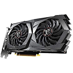 MSI Gaming GeForce GTX 1650 128-Bit HDMI/DP 4GB GDRR5 HDCP Support DirectX 12 Dual Fan VR Ready OC Graphics Card (GTX 1650 Gaming X 4G)
