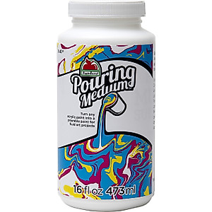 Apple Barrel Pouring Medium, 44840E Acrylic, 16 oz, 16 Fl Oz