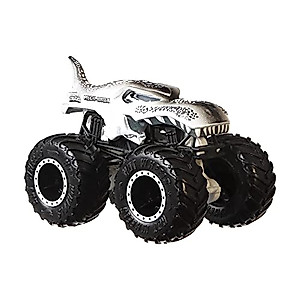 Hot Wheels Monster Trucks Creature 3-Pack, 1:64 Scale Toy Trucks: Shark Wreak, Piran-Ahh & Mega-Wrex