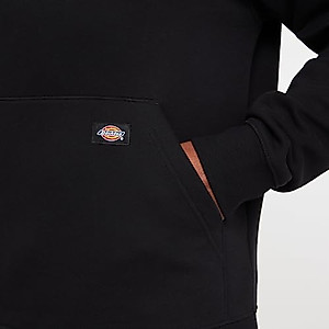 Dickies Men's Pullover Fleece Hoodie, Black, Large