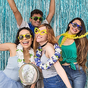 Fasmov 3 Pieces Wave Bead Ocean Drum, Sea Wave Sound Drum Percussion Wave Drum with Hardwood Shell Ocean Sound Drum Musical Instrument Percussion for Home School Supplies, 6 Inch, 8 Inch, 10 Inch