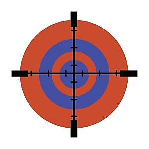 Urinal Fly Toilet Stickers, 12 Pack, Red/Blue Targets, 80% Cleaner Bathrooms in Minutes!