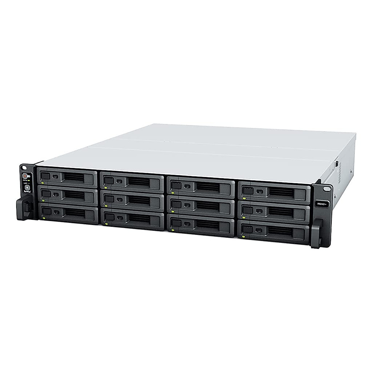 Synology RackStation RS2421RP+ 12-Bay 350W NAS Enclosure, 4-Core 2.2GHz, 4GB RAM, Diskless