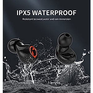 Kids Wireless Earbuds Bluetooth, Wireless Earphones with Noise Reduction Bluetooth 5.0 Waterproof Sport TWS Stereo Lightweight in-Ear-Headphones with Built-in Mic for iPhone/Android/Samsung Phones